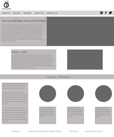 Wireframe And Style Tile On Behance