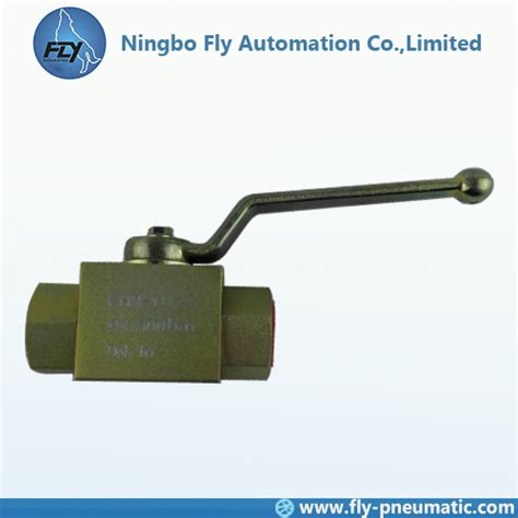 KHB-G1/2 KHB-G1 Hydac KHB/KHM series High pressure Ball valve DN 16 ...