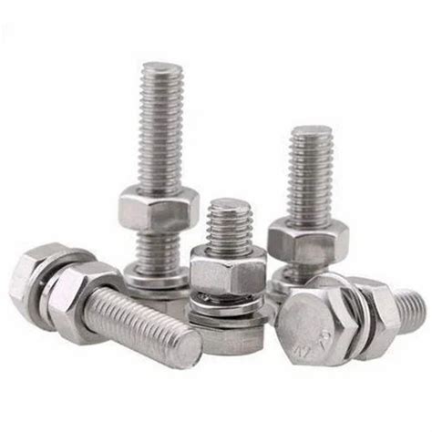 Hexagonal SS 202 HEX BOLT At Rs 15 Piece In New Delhi ID 2849074395955