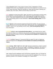 Identifying And Correcting Errors In Your Academic Essay Course Hero