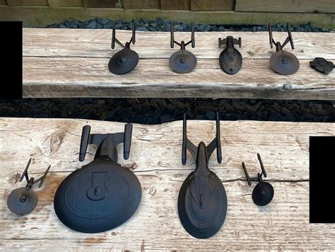 Free Stl File Star Trek Ships Pre Supported For Resin ⭐・design To