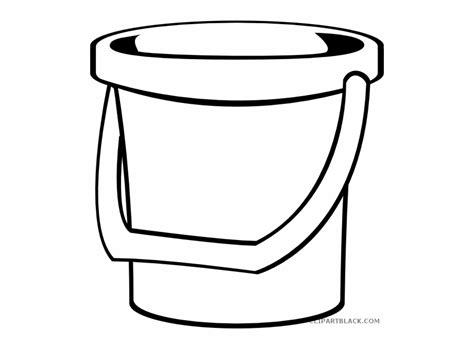 Bucket Clipart Bucket Outline Bucket Bucket Outline Transparent Free