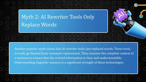 10 popular myths about ai rewriter tools every writer should know pptx
