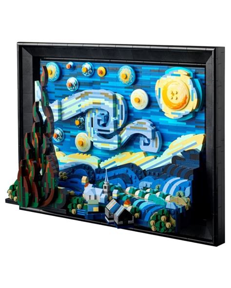 Конструктор LEGO Ideas - Vincent van Gogh, Звездна нощ (21333 ...
