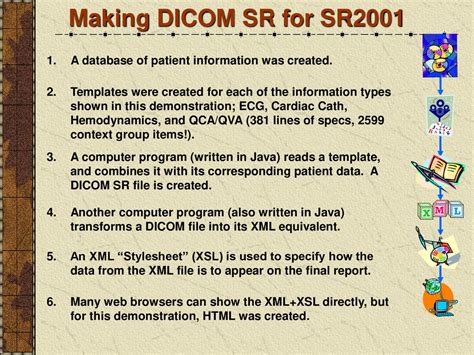 Acc 2001 Demonstration Of Dicom Structured Reporting Ppt Download
