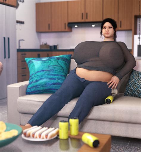 Rule 34 1girls 3d Bbw Belly Big Belly Big Breasts Black Hair Breasts