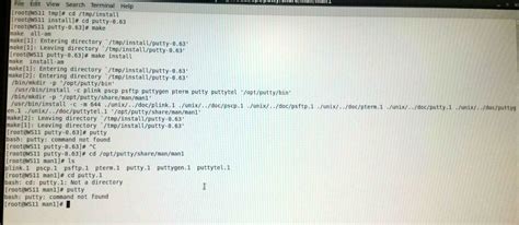 Installing Putty In Centos 6 5 Following The