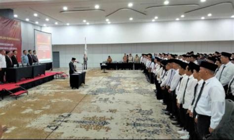 Jelang Pilkada 2024 KPU Subang Lantik 150 PPK