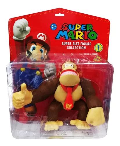 Boneco grande de Donkey Kong coleção Super Mario de cm MercadoLivre