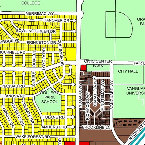 City Of Costa Mesa Zoning Map 2017 By Hoogw Avenza Maps