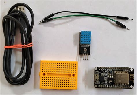 Interfacing Of Dht11 Sensor With Esp8266 Nodemcu Tutorial