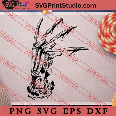 Freddy Kruegers Glove SVG Freddy SVG Freddy Krueger SVG Cut File