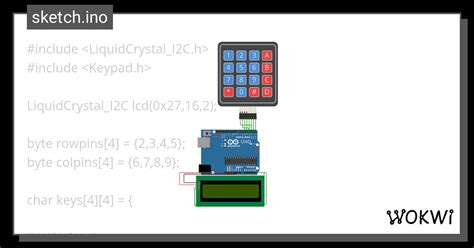 Keyped Ino Wokwi ESP32 STM32 Arduino Simulator