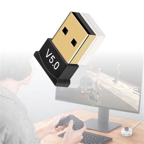 Adaptador Usb Bluetooth Para Controle Ps4 Ps5 Conectar Jogar Pc