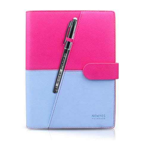 Pink Blue Erasable Notebook Paper Reusable Smart Vicedeal