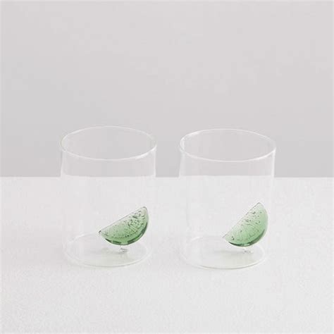 2 Gin And Tonic Glasses Wild Forager