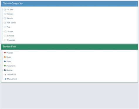 导航菜单制作，绿色树形菜单html 17素材网