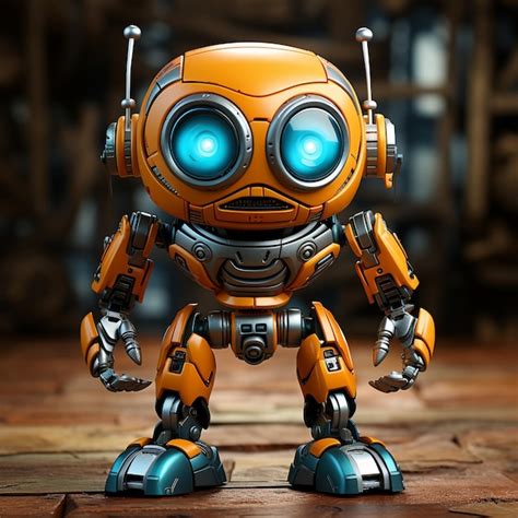 premium ai image 3d robot ant