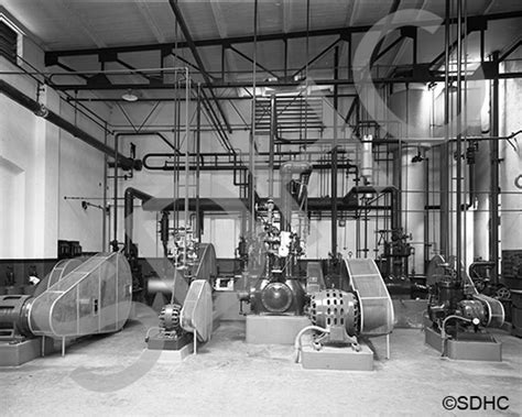 Aztec Brewing Company Interior Machinery 1943 San Diego History