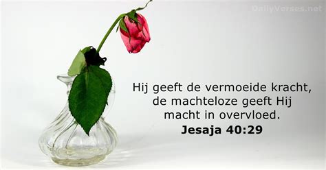 10 Augustus 2023 Bijbeltekst Van De Dag Jesaja 40 29 DailyVerses Net