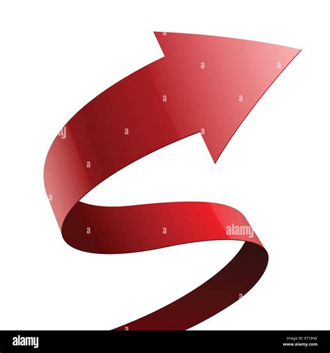 Curved Arrow Hi Res Stock Photography And Images Alamy