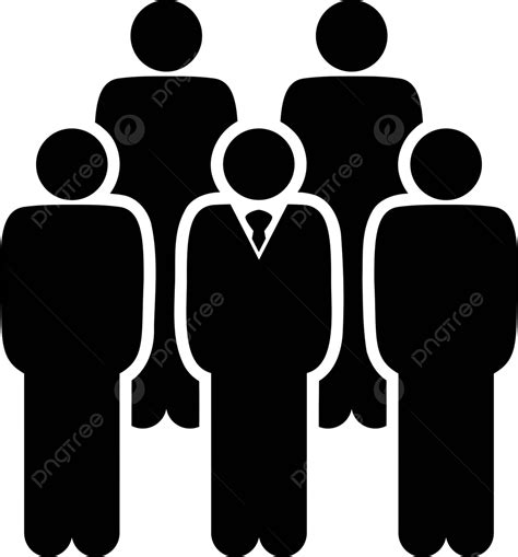 Staff Icon Staff Management Vector Vector Staff Management Vector