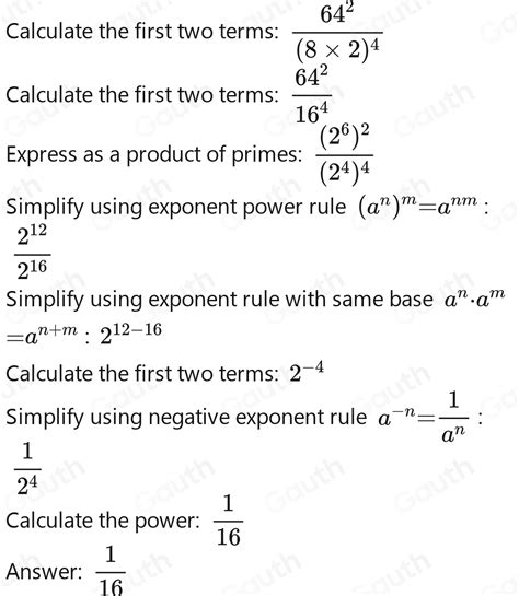 solved the engineering expression frac 16 4 2 8 2 4 is equal to
