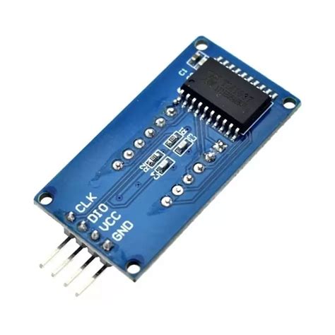 Modulo Display De 4 Digitos De 7 Segmentos Tipo Reloj Digital Tm1637