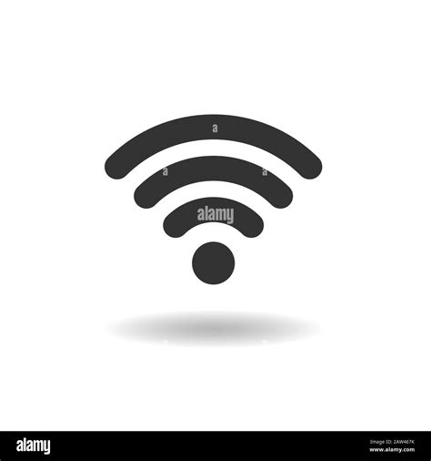 WIFI Black Icon Isolated Vector Illustration Of Wifi Sign Wireless Network Connection Signal