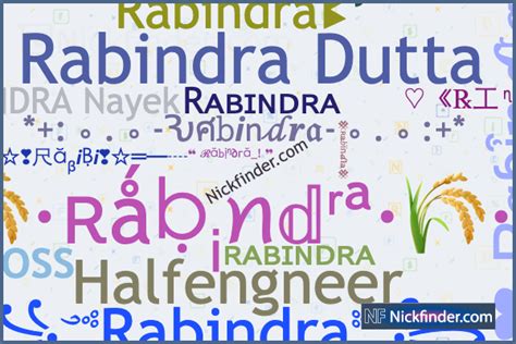 Rabindra Name