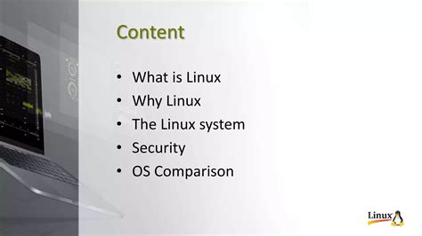 Linux Basics Ppt
