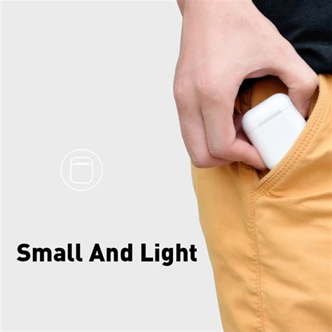 หูฟังไร้สายแบบคู่ ดีไซน์สไตล์ Airpods รุ่นใหม่ล่าสุด True Wireless แท้ หูฟัง บลูทูธ ลำโพง มือ