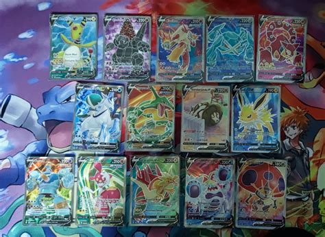 Evolving Skies Fusion Strike Chilling Reign Vivid Voltage Pokemon Cards Ptcg Pokemon Tcg