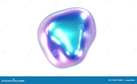 Abstract Liquid Morphing Sphere Against White Looping 3d Animation With Alpha Stock Footage