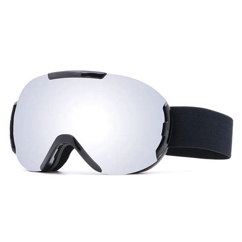Winter New Snow Goggles Spherical Double Layer Anti Fog Adult Mens