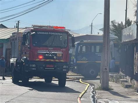 Incendio Afectó A Conocido Supermercado En La Comuna De Nacimiento El