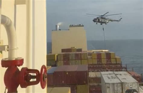 Iran Says Crew Of Israel Linked Ship To Be Released The Jerusalem Post