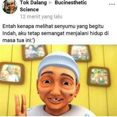 8 Meme Lucu Rayuan Tok Dalang Ke Opah Upin Ipin Ini Bikin Senyum