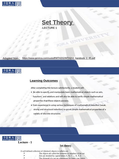 lecture 1 discrete structure iu template 2010 1 pdf