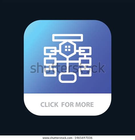 Flowchart Flow Chart Data Database Mobile Stock Vector Royalty Free