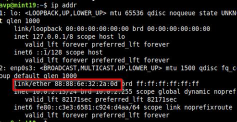 Change MAC Address In Linux Mint With This Command Line Tool I Have A PC