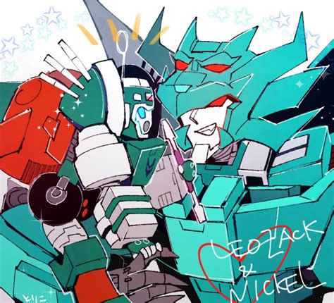 Nickel And Leozack Transformers And 1 More Drawn By Beaters G0416