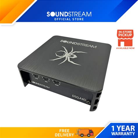 Soundstream 4ch Dsp Power Amplifier Plug And Play For Android Player Dsq A4d Shopee Malaysia