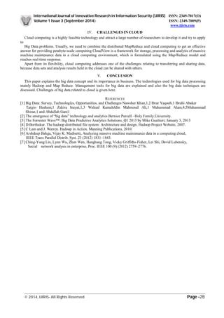SURVEY ON BIG DATA PROCESSING USING HADOOP MAP REDUCE PDF