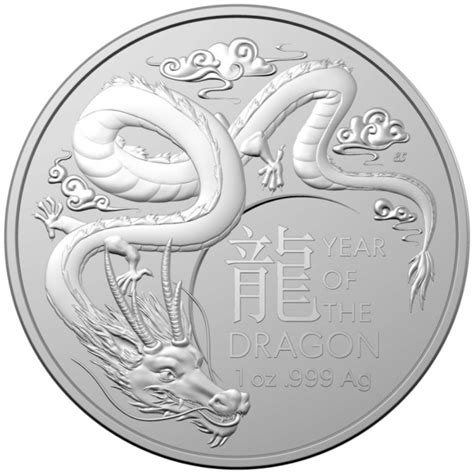 Lunar Serie RAM Oz Silber Drache