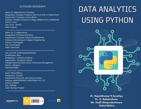 Buy Data Analytics Using Python Book Online At Low Prices In India Data Analytics Using Python