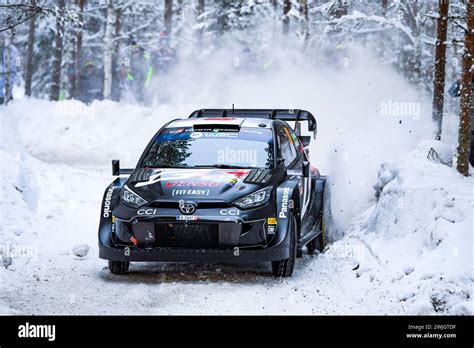 During Fia World Rally Championship Wrc Rally Sweden 2024 15 February