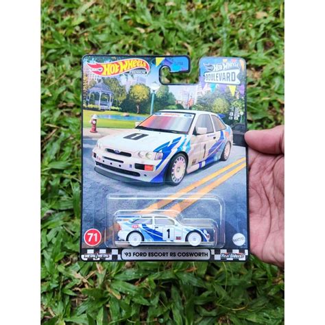 Jual Hot Wheels Premium Boulevard 93 Ford Escort RS Cosworth Original