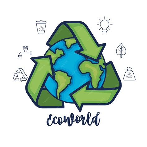 Protección Ecológica Para El Cuidado Del Medio Ambiente Natural Vector Premium