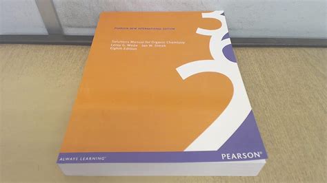 Solutions Manual For Organic Chemistry Pearson New International